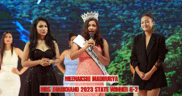 Mrs Jharkhand Winner 2023 G2 Meenakshi Madhurya